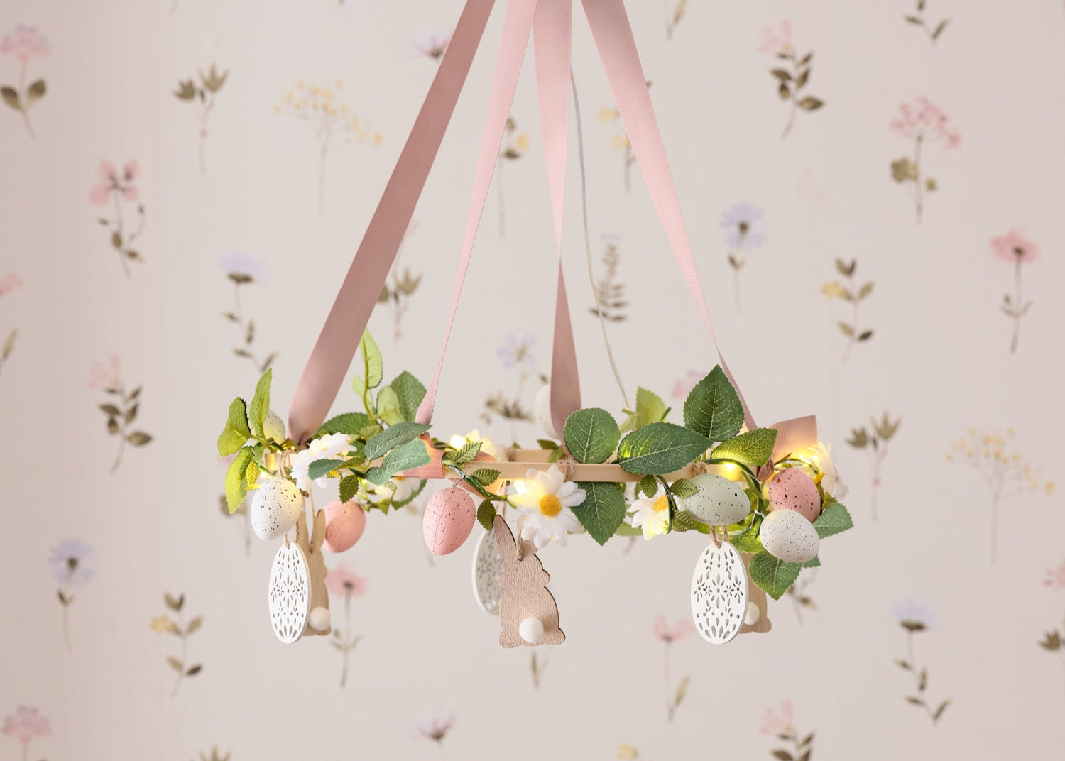 Tuto DIY : Couronne de Pâques à Suspendre